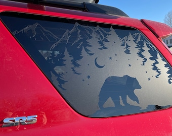 2020 4runner Window Decal - Etsy