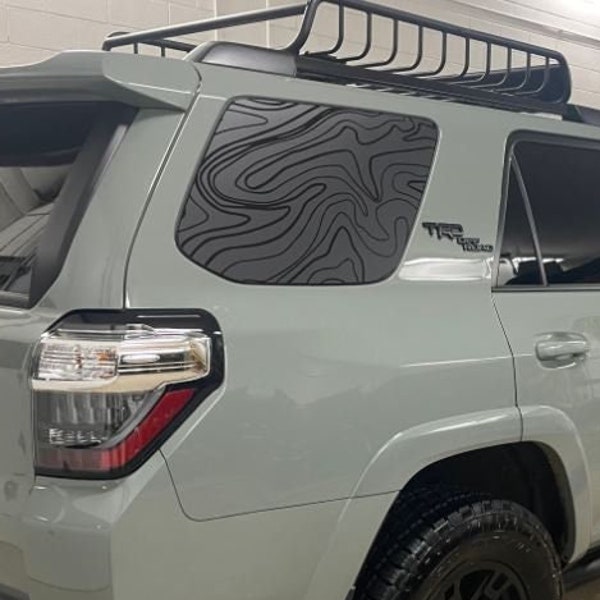 Topographic Map Window - Etsy