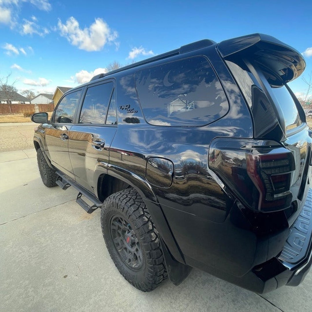 Fits 2010-2024 Toyota 4runner Rear Side Windows River Starry Night ...