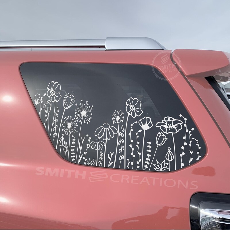Flower Decals - Etsy