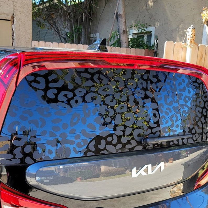 CHOOSE A COLOR Cheetah Print Leopard Print Vinyl Vinyl - Etsy