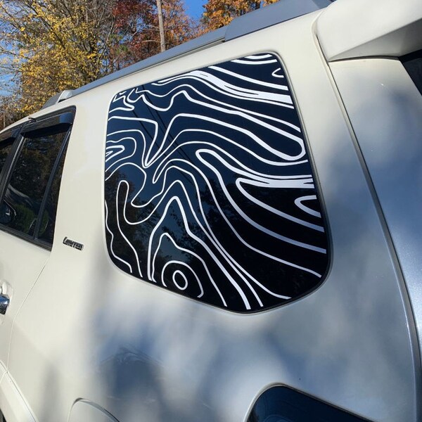 4runner Topo Decal - Etsy