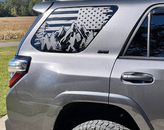 Fits 2010-2024 Toyota 4runner Rear Side Windows Topography Topo ...