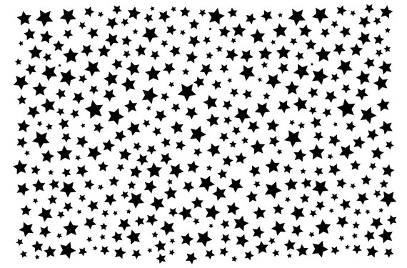 Galaxy Stars Night Sky Vinyl Decal Choose a Size Celestial - Etsy