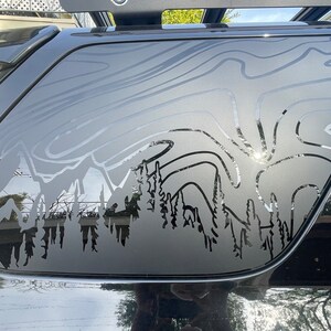 Fits 2010-2024 Toyota 4runner Rear Side Windows Topography Topo ...
