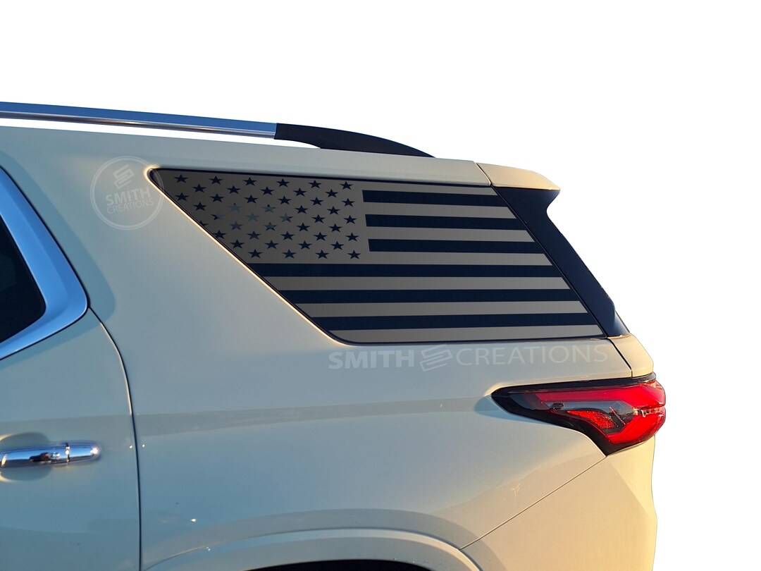 Fits 2018-2023 Chevy Traverse Rear 3rd Quarter Window Standard American ...