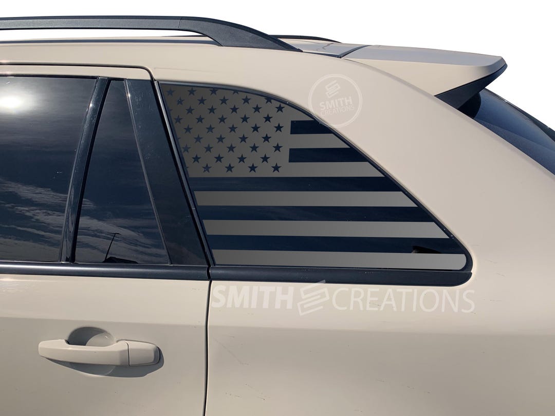 Fits 2007- 2014 Ford Edge 3rd Quarter Window Standard American Flag ...