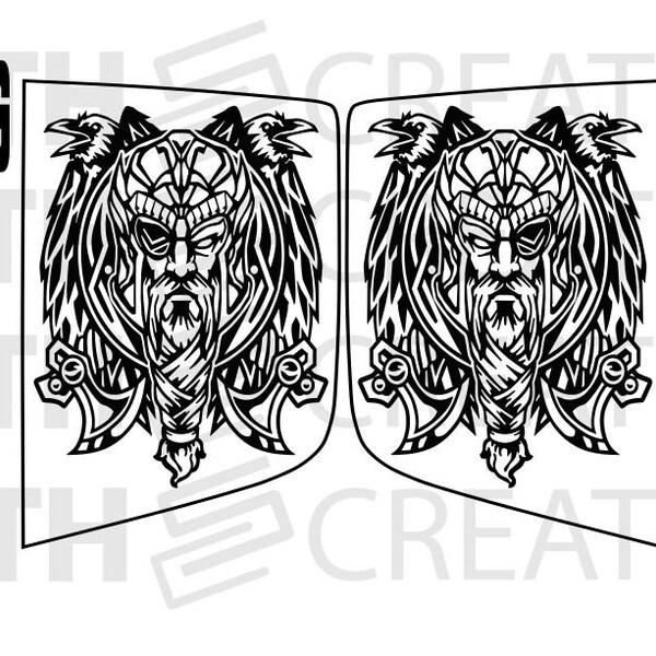 Odin Window Decal - Etsy