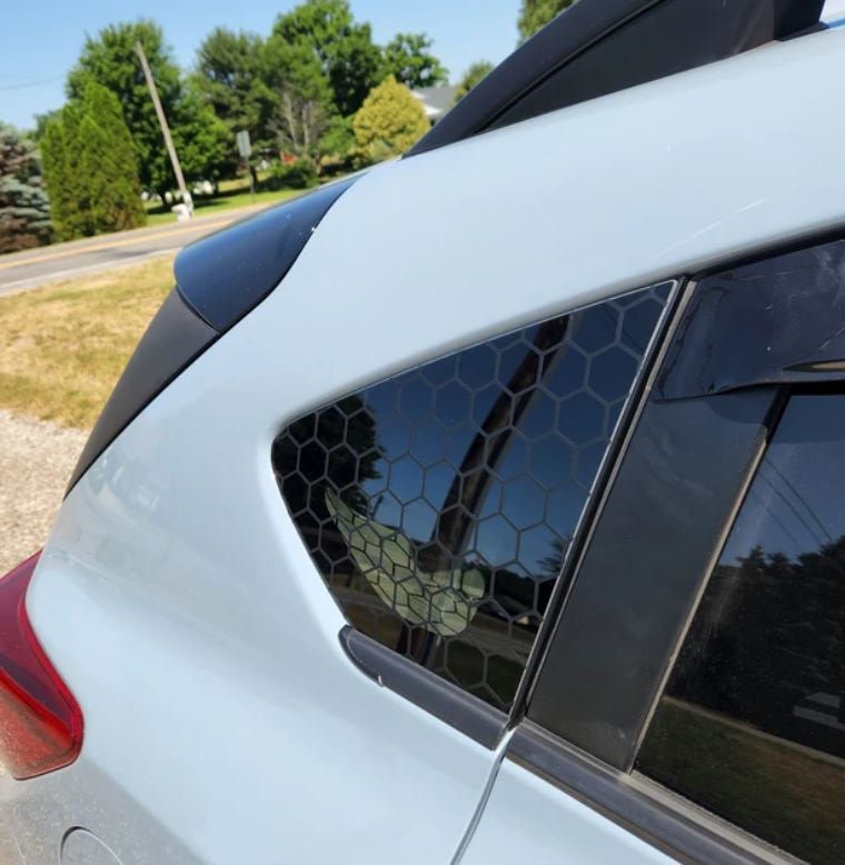 Trim to Fit Hexagon Pattern Vinyl Decal Many Sizes and - Etsy