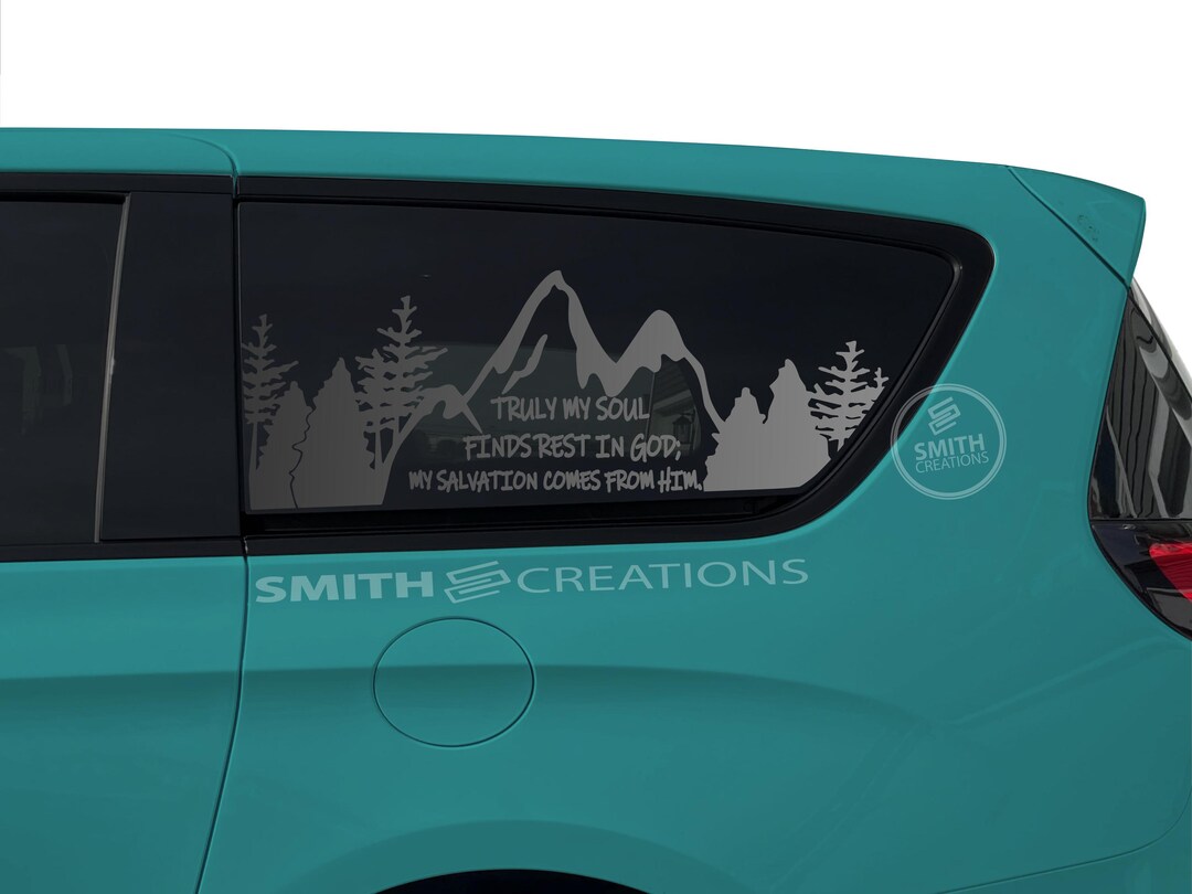 Fits Chrysler Pacifica & Voyager 2017 - 2026 3rd Quarter Window Psalm ...