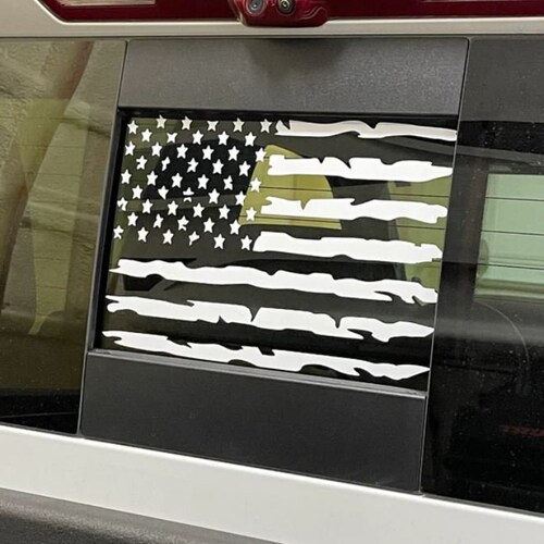 Rear Window Slider American Flag Decal Fits 2019-2022 GMC - Etsy