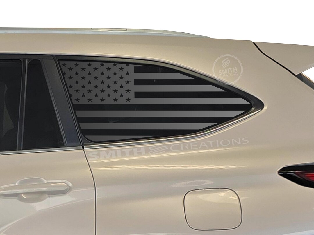 Fits 2020- 2026 Toyota Highlander 3rd Quarter Window Standard American ...