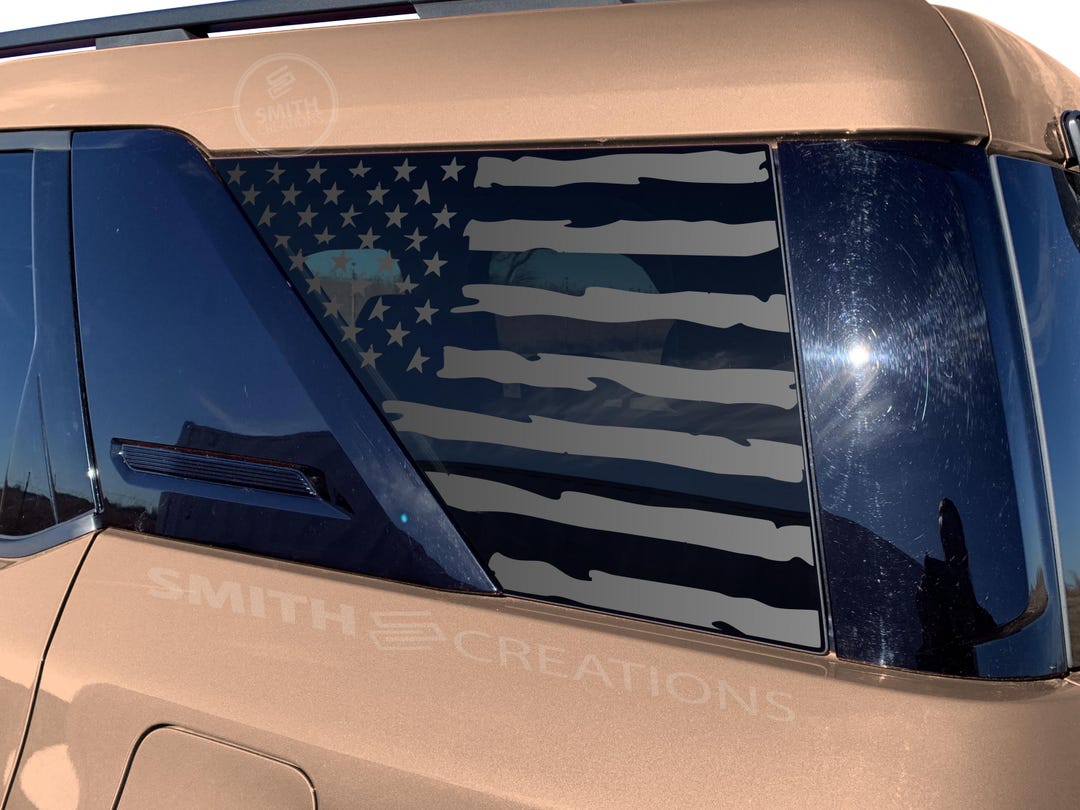 Fits 2021 - 2024 Ford Bronco Sport 3rd Quarter Side Windows Distressed ...