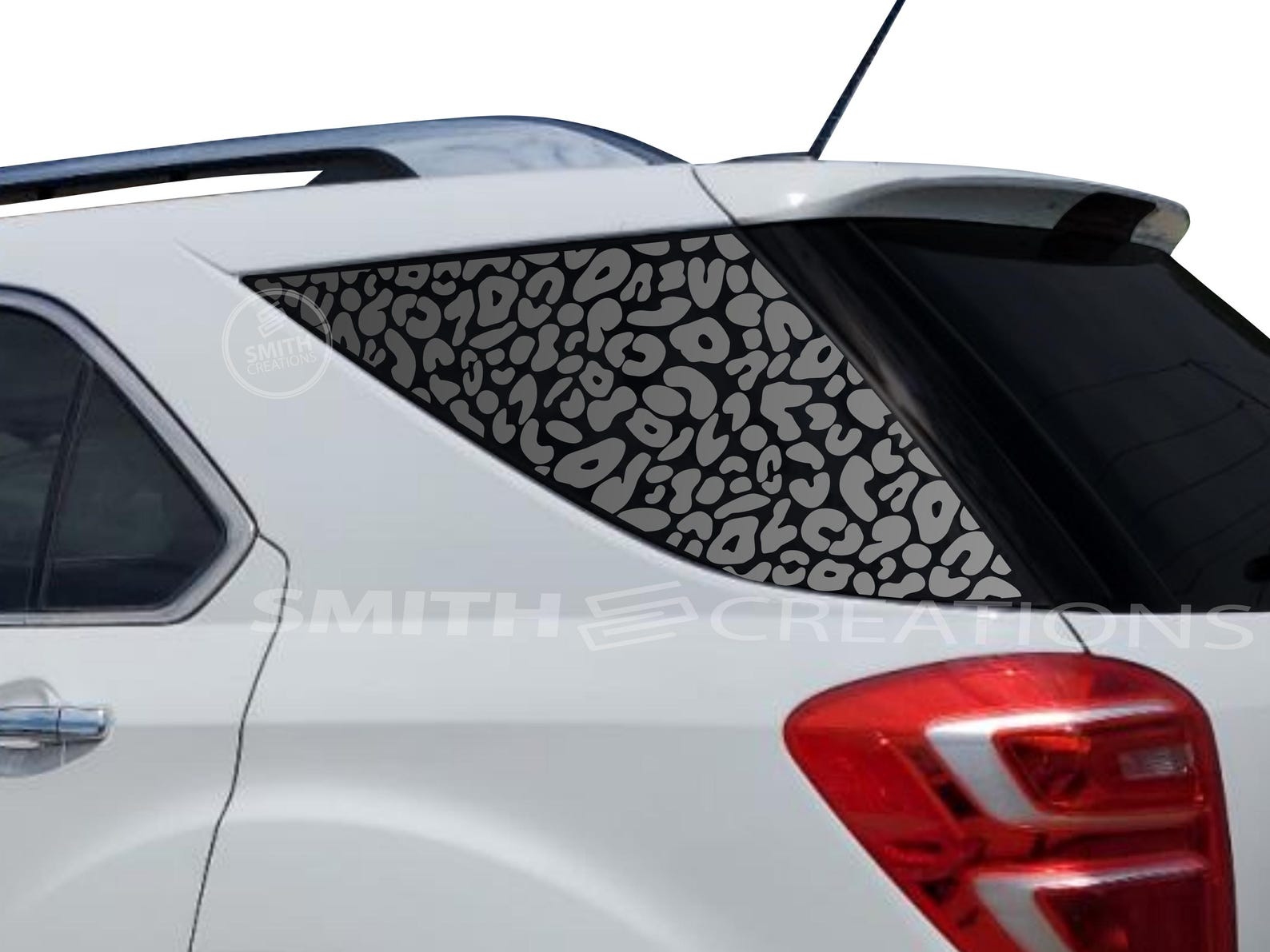 Fits 2010-2017 Chevy Equinox Window Decal Cheetah Spots Pattern Vinyl ...