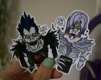 Death Note Stickers | Etsy UK