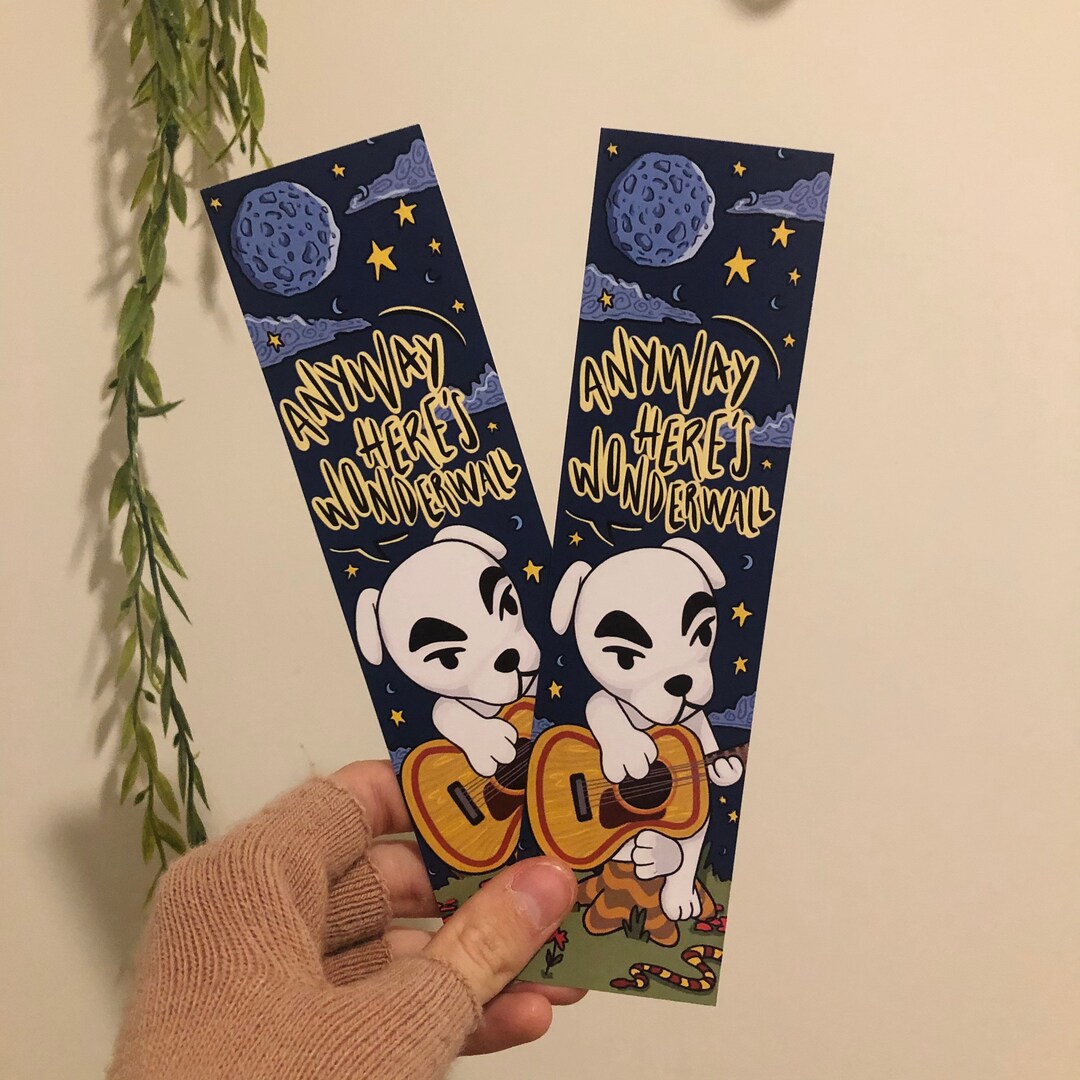 Animal Crossing Bookmark - Etsy