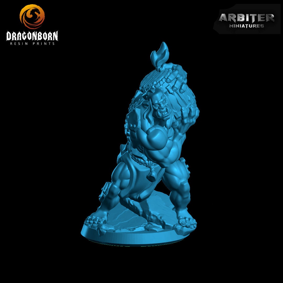 Ork Bomber 02 D&D 9th Age Kings of War Tabletop Wargaming Dnd RPG ...