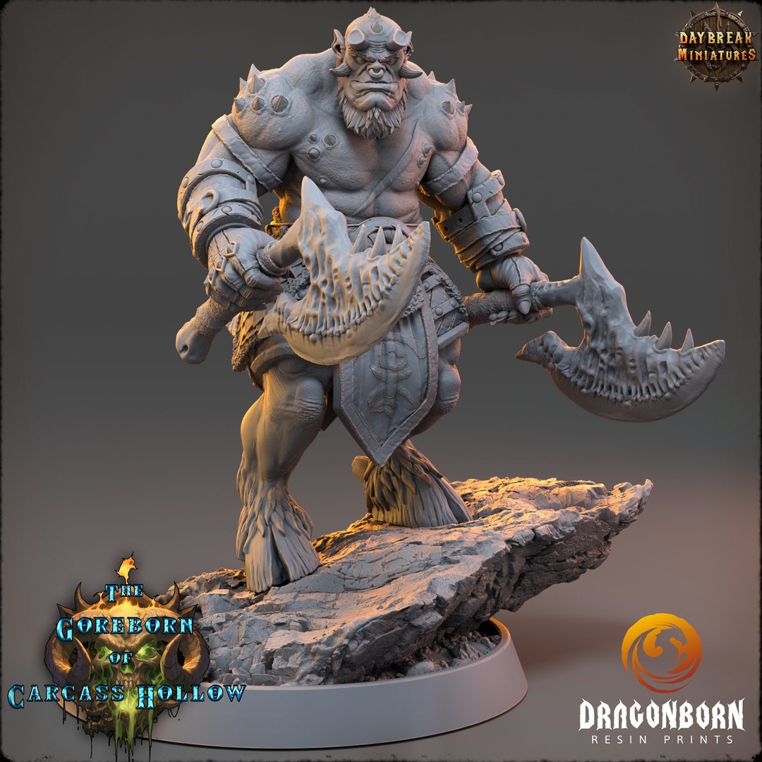 Thalrak Rynor Demon Daemon Dnd RPG Wargaming Warrior Daybreak ...