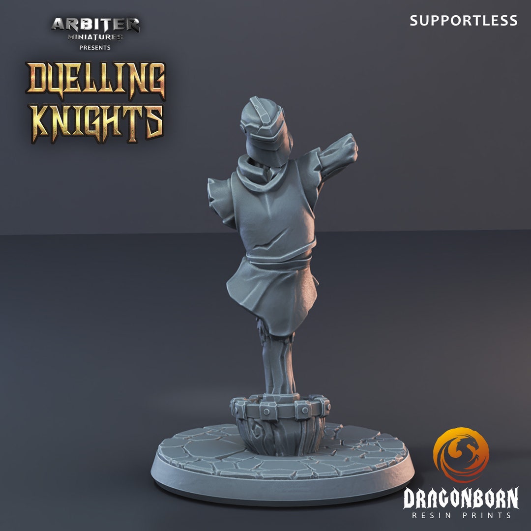 Training Dummy - Duelling Knights - D&D - 9th Age - Kings of War ...