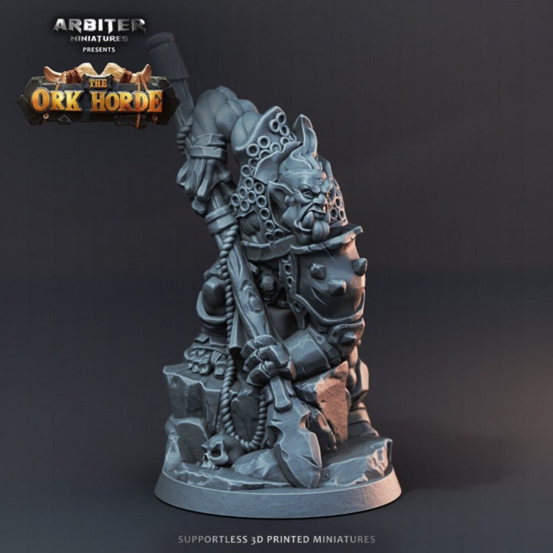 Ork Impaler 3 - D&D Dnd RPG Fantasy Tabletop Wargaming Miniature ...