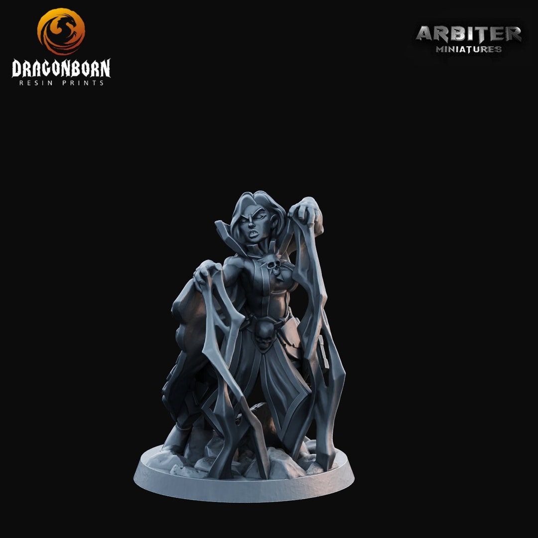 Necromancer Female 1 - D&D Dnd RPG Fantasy Tabletop Wargaming Miniature ...