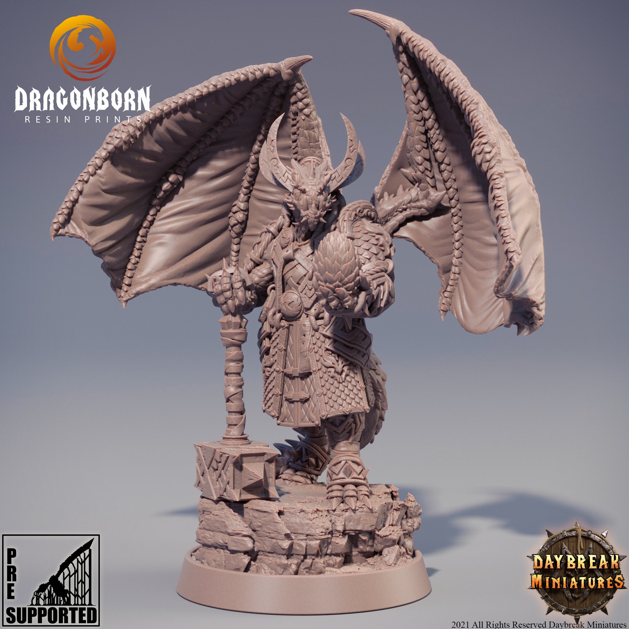 The Stoneborn of the Fire Mountains Set D&D Dragonborn | Etsy