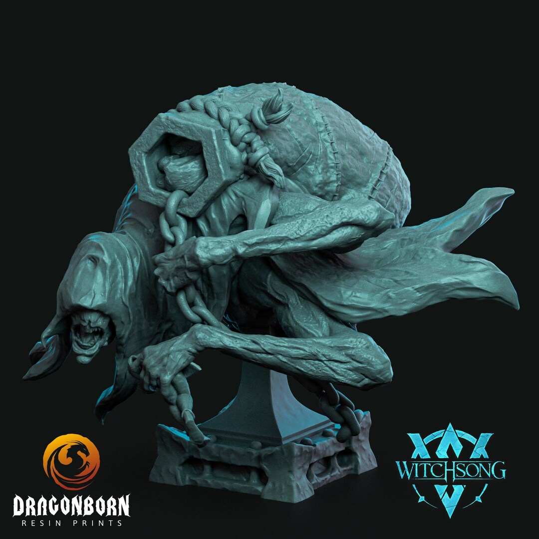 Corpse Harvester Bust - D&D Dnd RPG Fantasy Miniature - Resin Print - Etsy