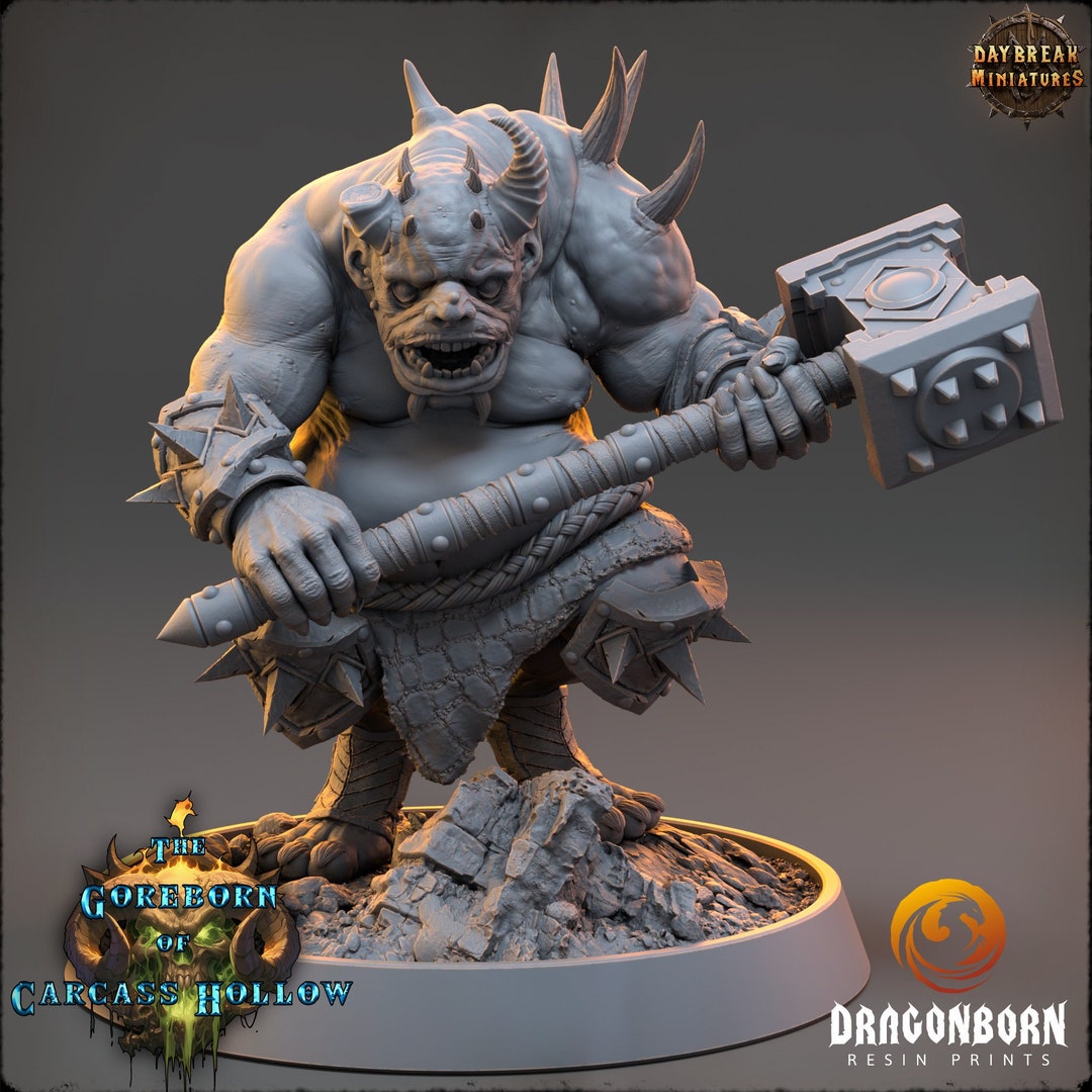 Zarnok Vigo Demon Daemon Dnd RPG Wargaming Warrior Daybreak Miniatures ...