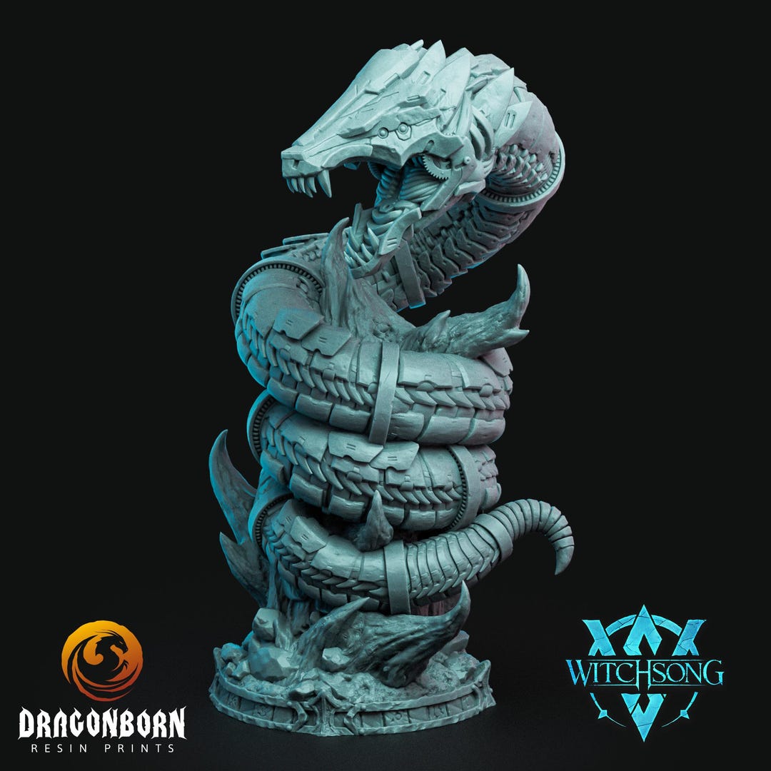 Gearworn Serpent - D&D - 9th Age - Kings of War - Tabletop Wargaming ...