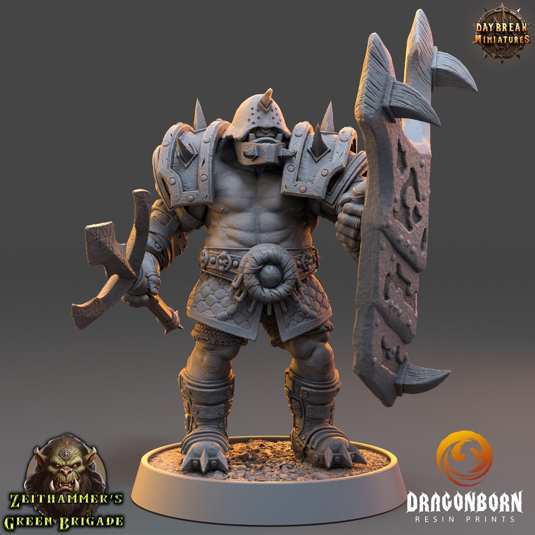 Harrer Gruntz - Ork - Orc - D&D Dnd RPG Fantasy Tabletop Wargaming ...