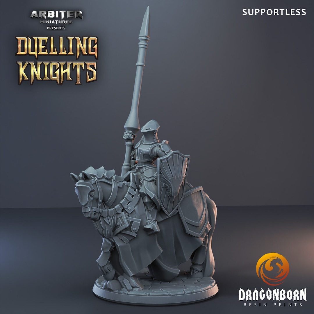Female Knight on Horse [frogmouth] - Duelling Knights - D&D - 9th Age ...
