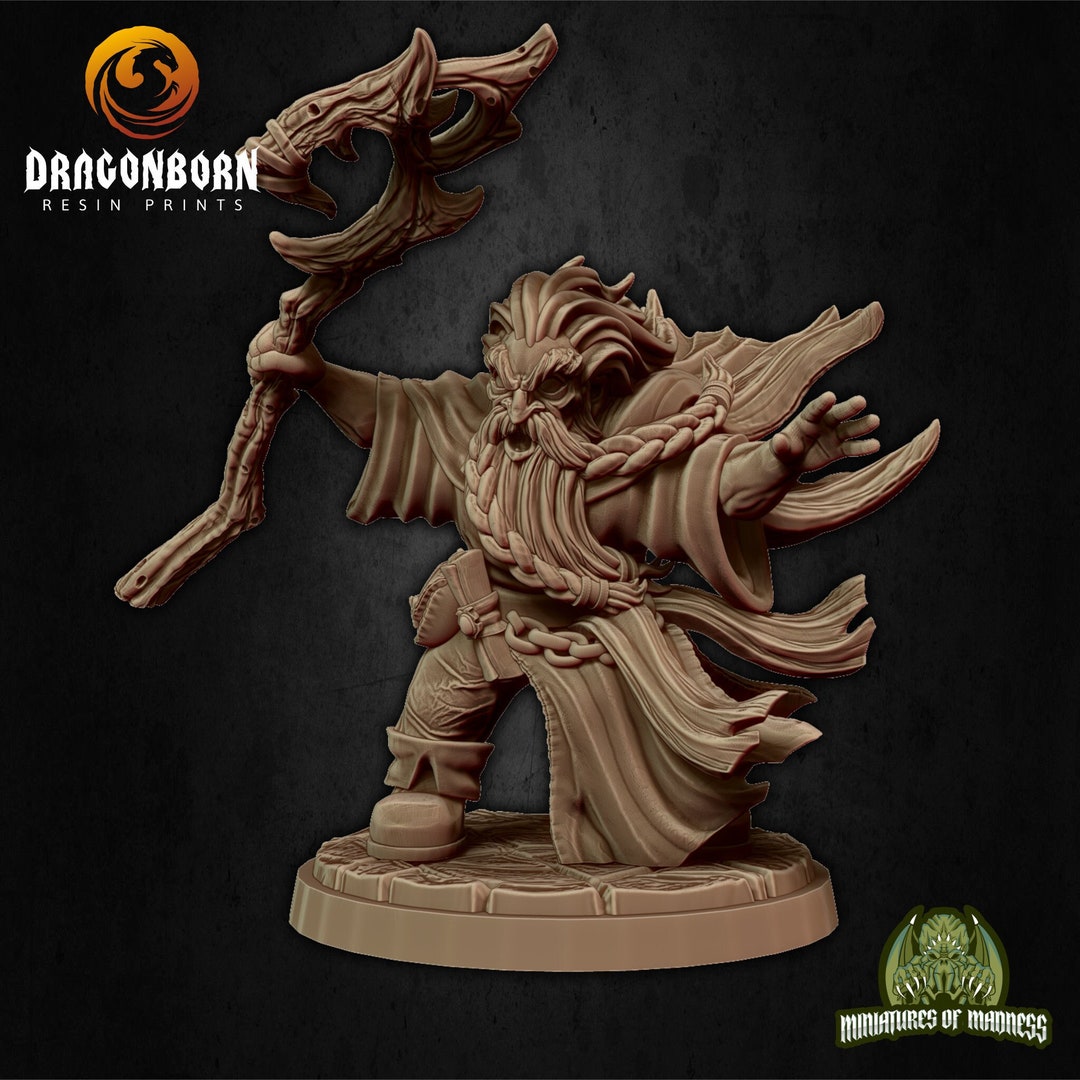 Hesur Strormbearer D&D Zauberer 9th Age Kings of War Tabletop Wargaming ...