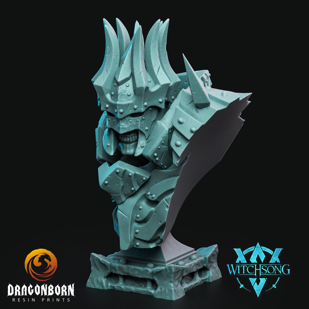Knight Horror - Exanimate Dreadnaught Bust - Witchsong Miniatures ...