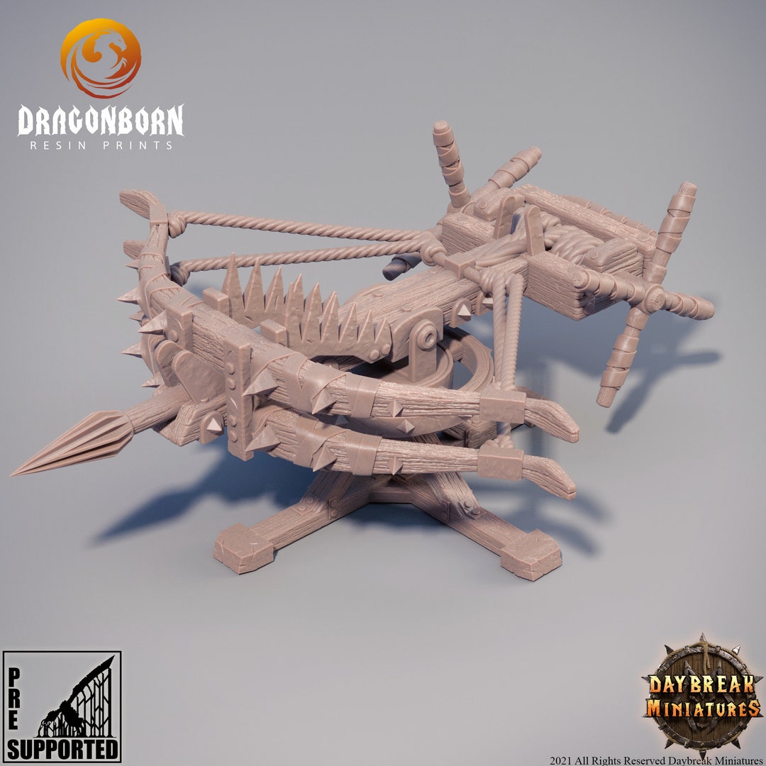 The Skullpiercer Ballista - Dragonborn - D&D Dnd RPG Fantasy Tabletop ...
