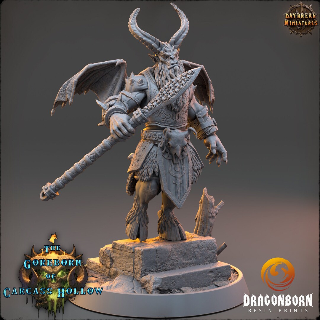 Krellar Vortex Demon Daemon Dnd RPG Wargaming Warrior Daybreak ...