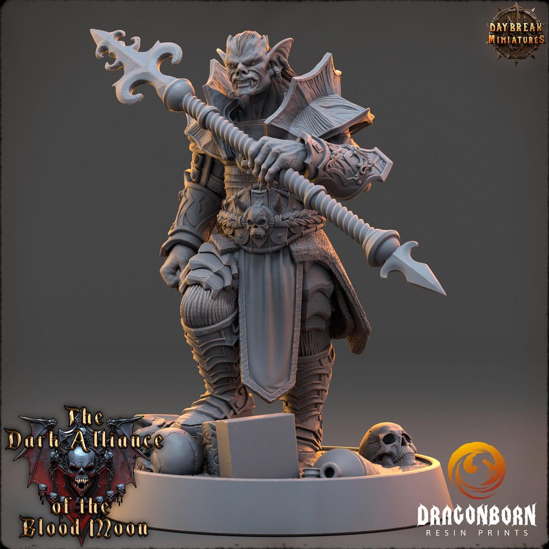 Ashgrave Von Bane D&D Vampire Warrior 9th Age Kings of War Daybreak ...