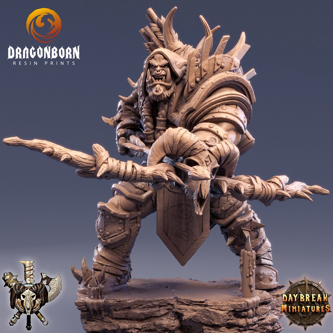 Paakz Reinhold - Ork - Orc - D&D Dnd RPG Fantasy Tabletop Wargaming ...