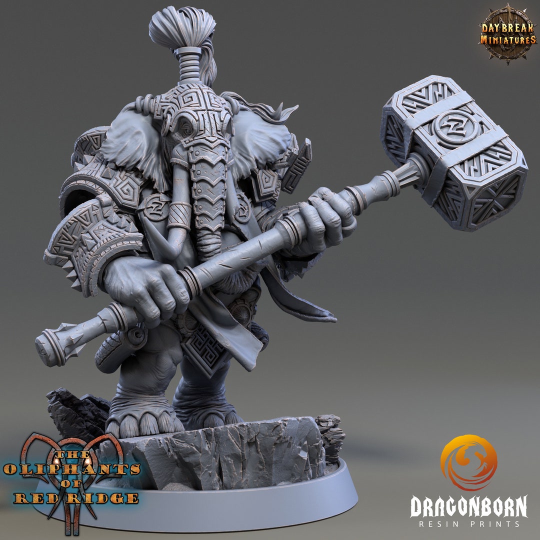 Ugro Stonedrop - Oliphant - D&D Dnd RPG Fantasy Tabletop Wargaming ...