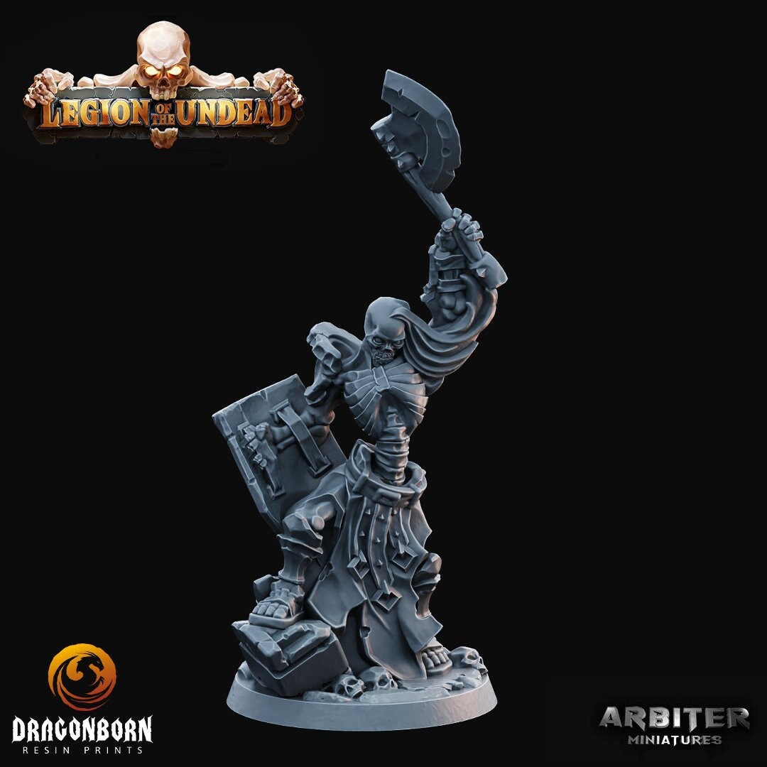 Skeleton Axe 2 - D&D - 9th Age - Kings of War - Tabletop Wargaming ...