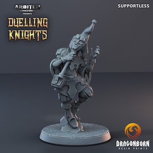 Jester - Duelling Knights - D&D - 9th Age - Kings of War - Tabletop ...