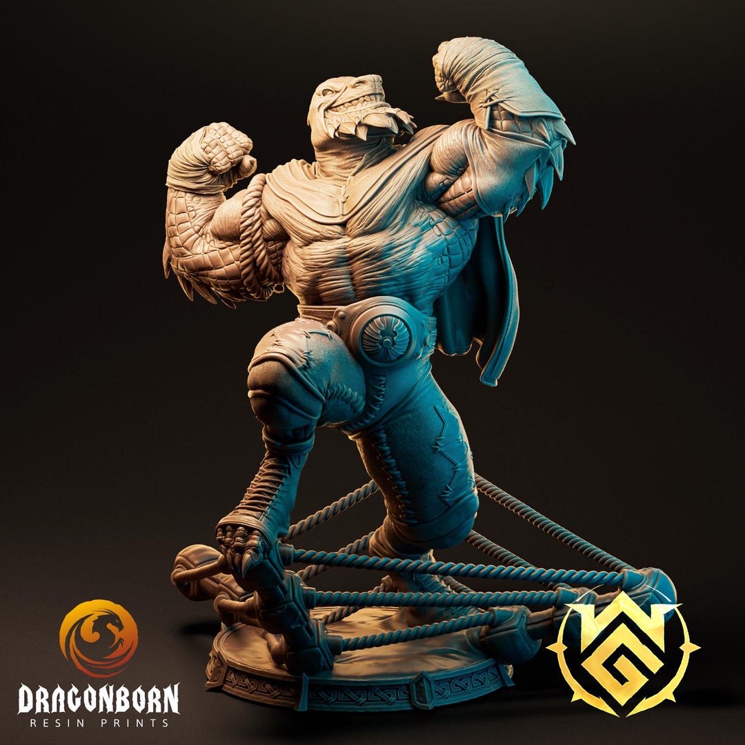 Diego the Destroyer - Dragonborn Monk - D&D Dnd RPG Fantasy Tabletop ...