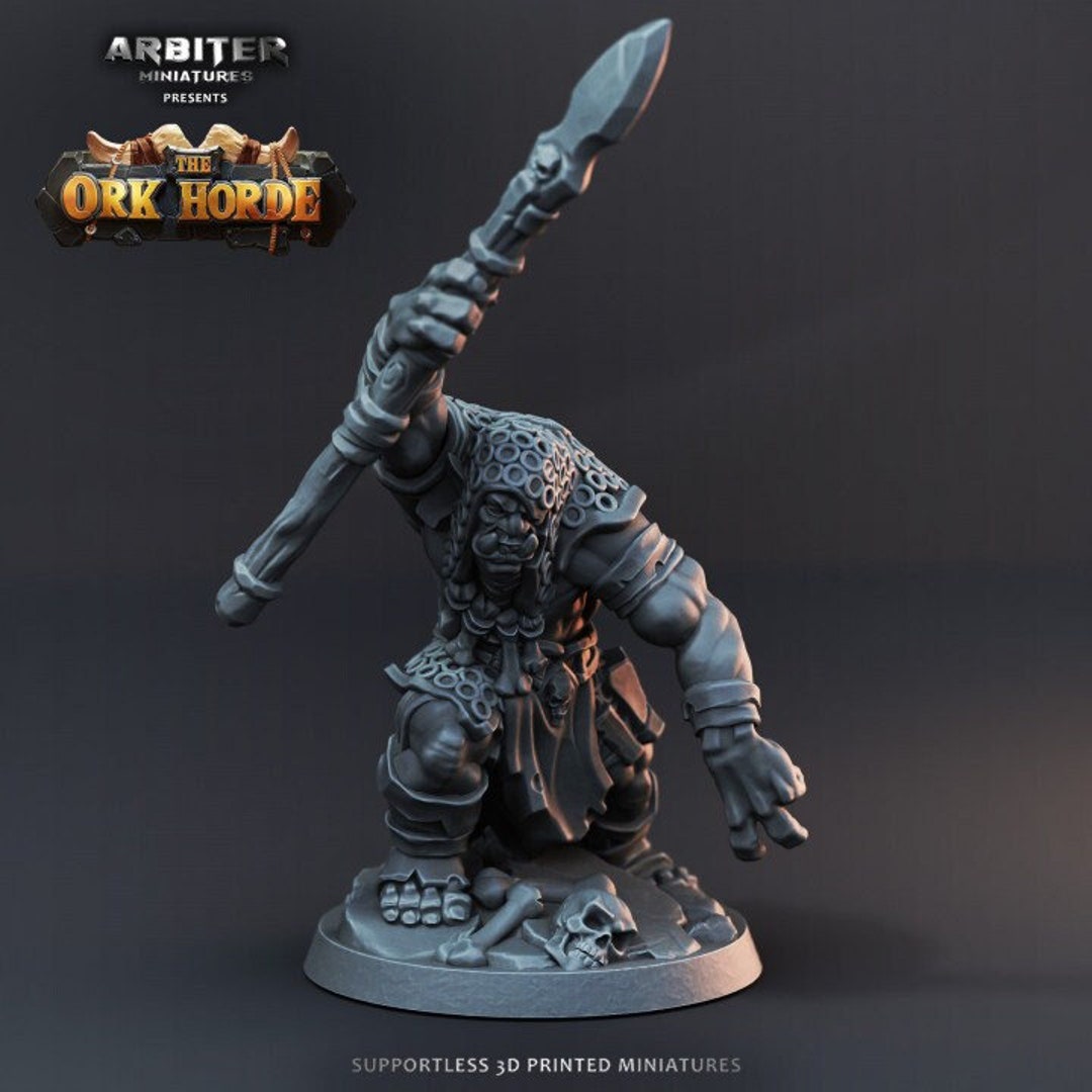 Ork Impaler 2 - D&D - 9th Age - Kings of War - Tabletop Wargaming - Dnd ...