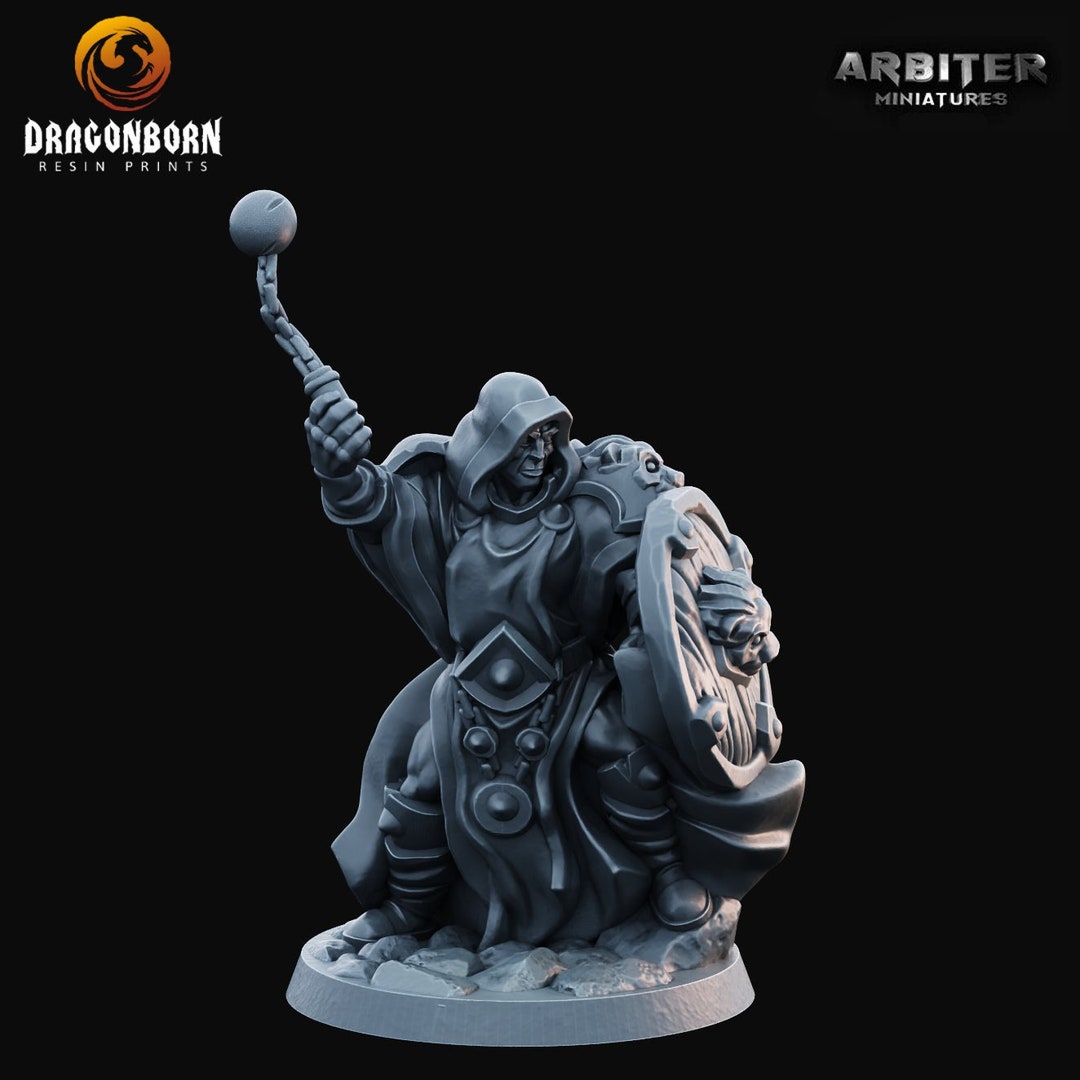 Cleric Male 2 D&D 9th Age Kings of War Tabletop Wargaming Dnd RPG ...