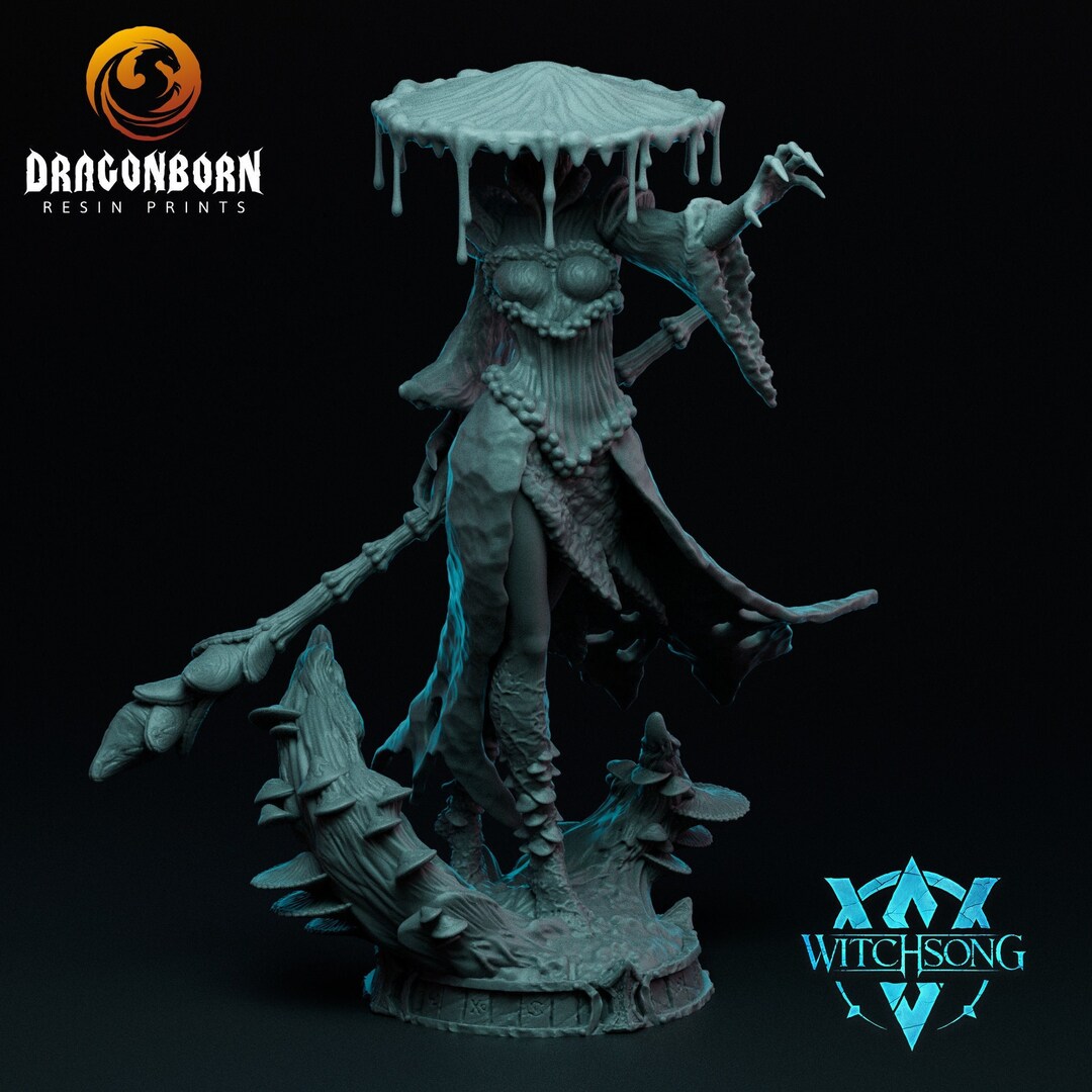 Fungal Queen 1 - D&D Dnd RPG Fantasy Tabletop Wargaming Miniature ...