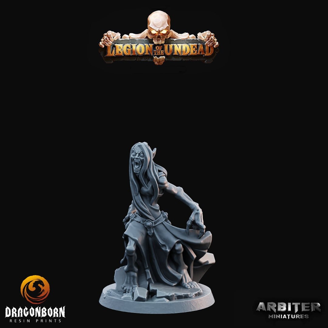Banshee 2 - Undead - D&D Dnd RPG Fantasy Tabletop Wargaming Miniature ...