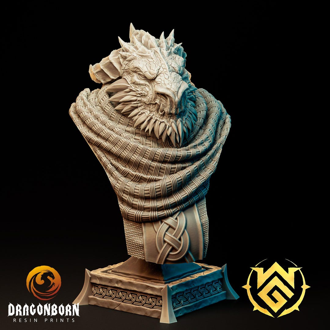 Purveyor Galadreth - Dragonborn Wizard Arcane Merchant - Bust ...