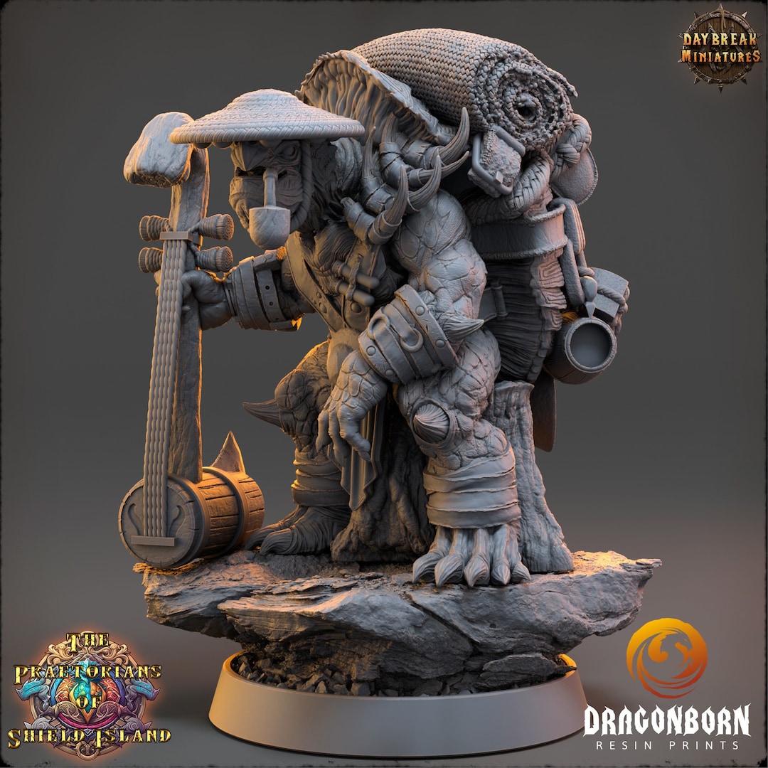 Ubac - Tortle Turtle - D&D Dnd RPG Fantasy Tabletop Wargaming Miniature ...