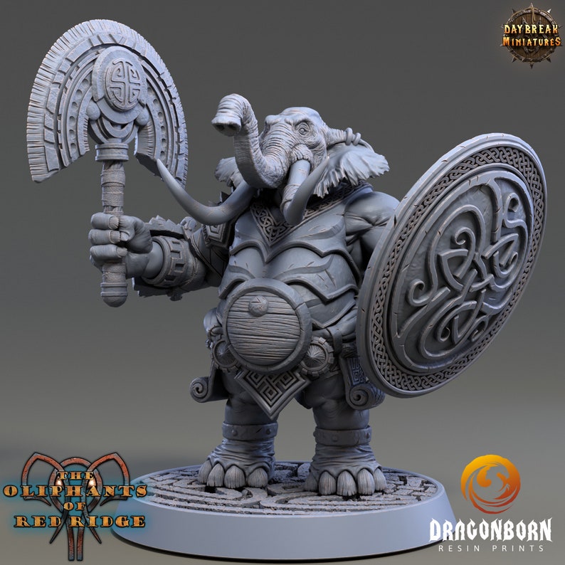 The Oliphants of Red Ridge Set Oliphant Warrior Dnd RPG - Etsy