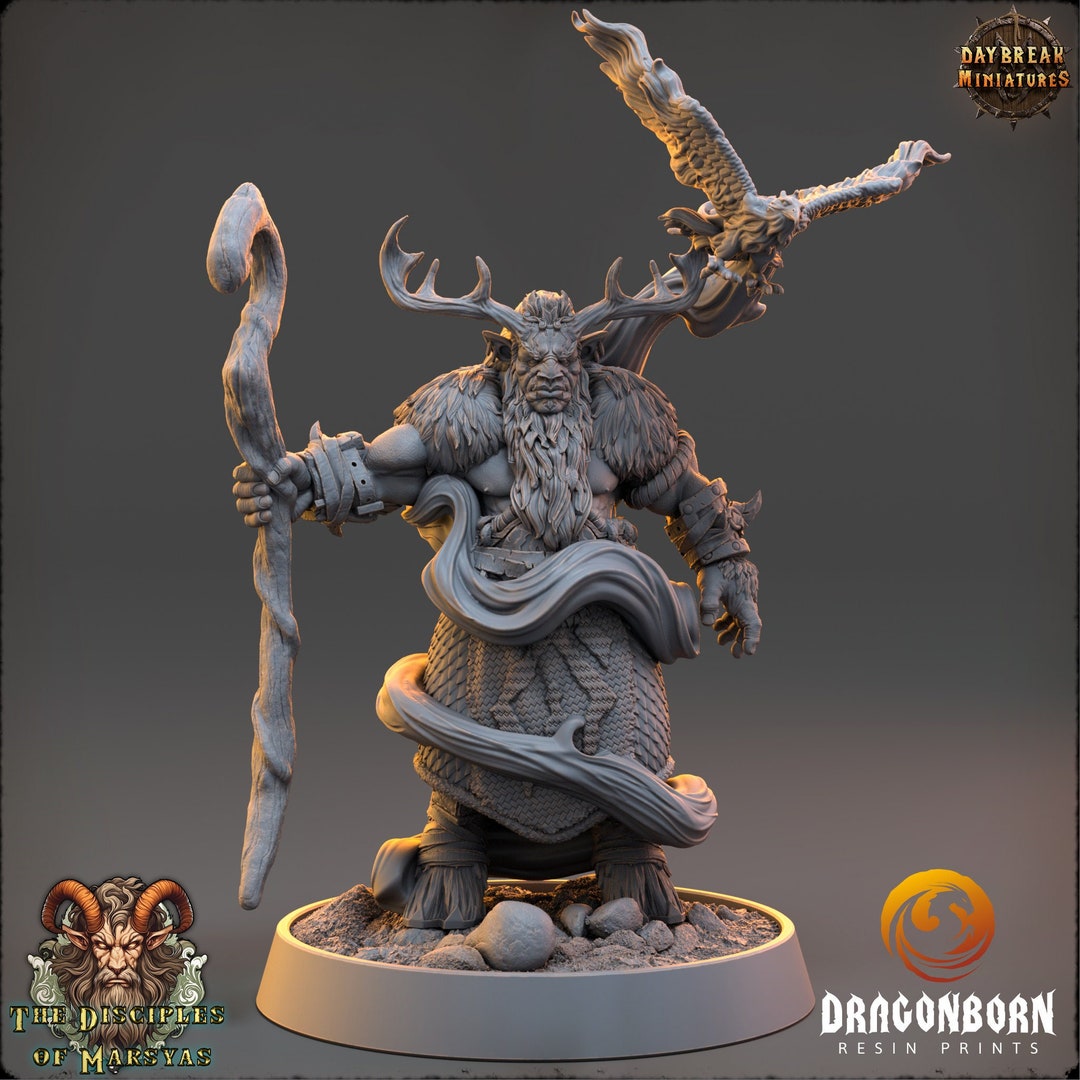 Vunduu - Watcher of the Skies - Satyr Wizard Shaman - D&D Dnd RPG ...