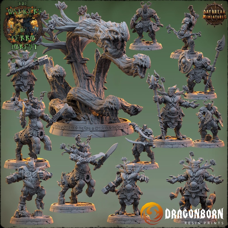 Ritter Teryn Eldershade - Ent Tree - D&D Dnd RPG Fantasy Wargaming ...